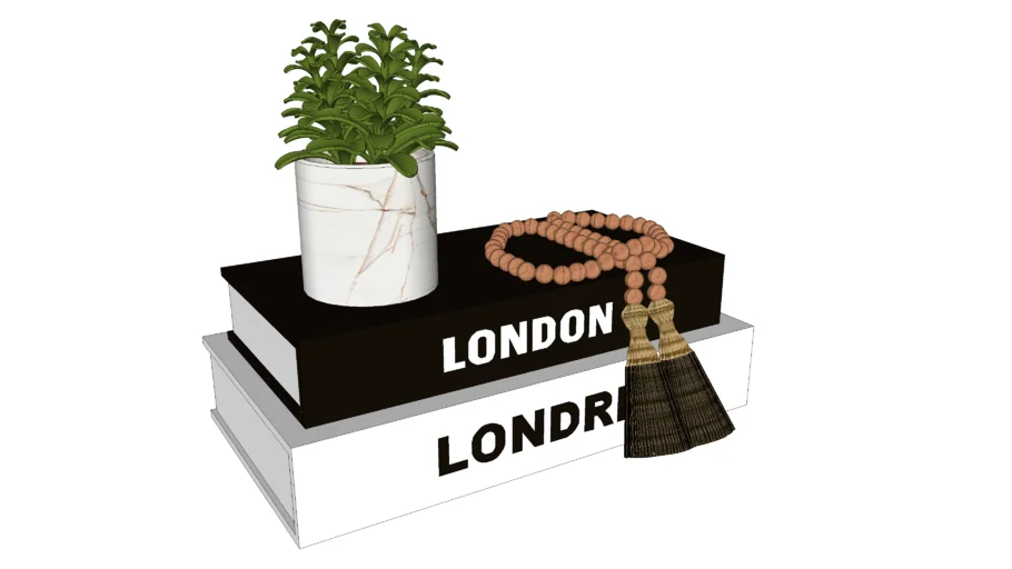 Decoração livros | 3D Warehouse