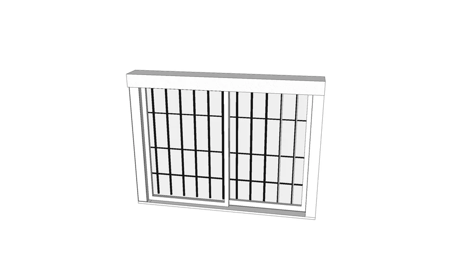 Ventana con rejas Argentina | 3D Warehouse