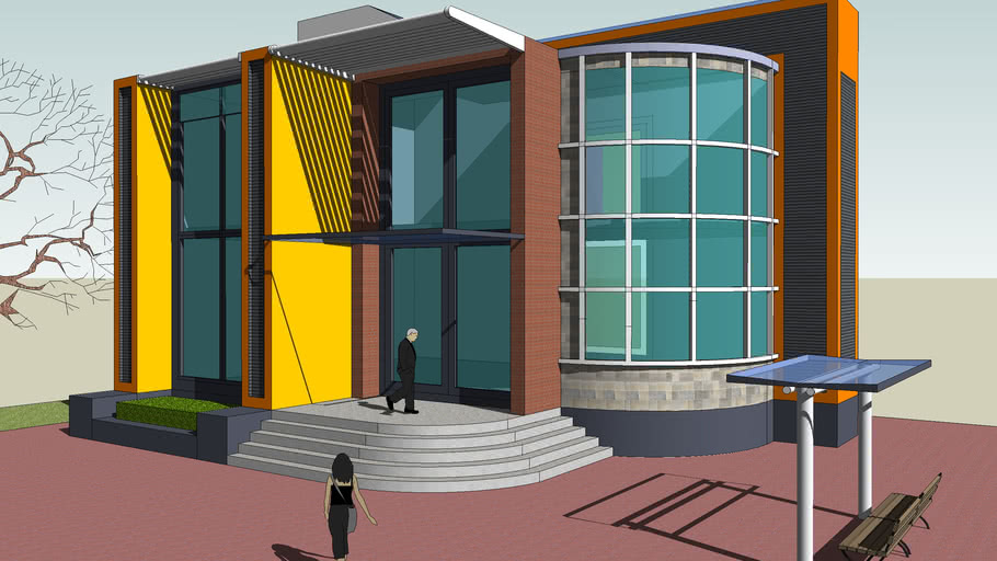 modern office | 3D Warehouse