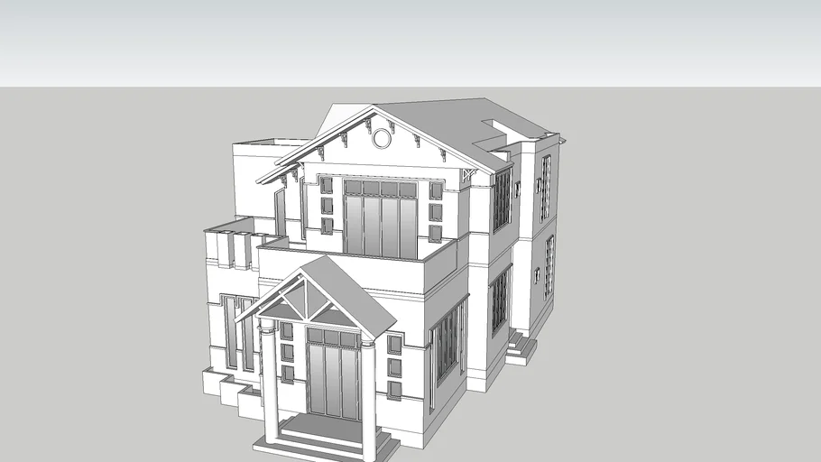 Model Villa 9.3x15.8 | 3D Warehouse