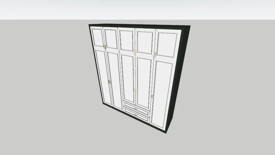 cabinet, closet, wardrobe | 3D Warehouse