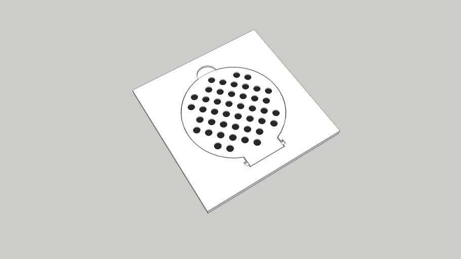 PVC Floor Grating | 3D Warehouse