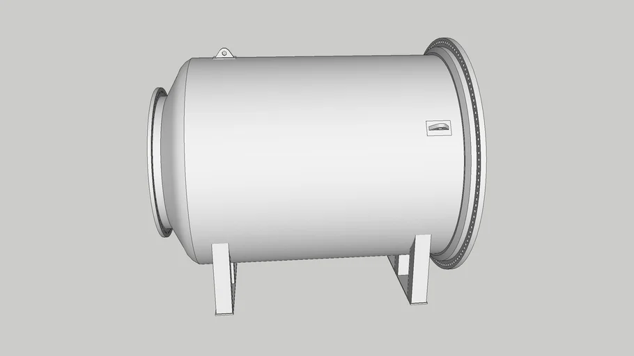 Chamber 2 of PRAD Proton Radius Vacuum Chamber | 3D Warehouse