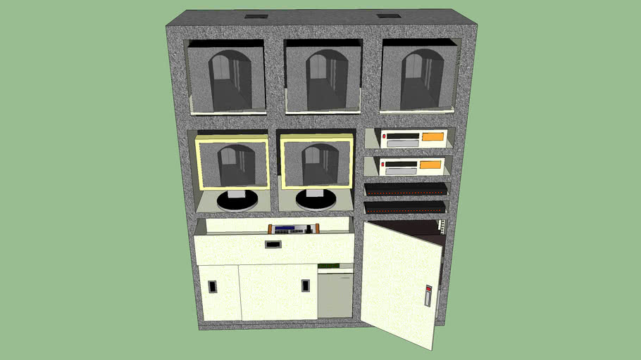 CCTV Security Console | 3D Warehouse