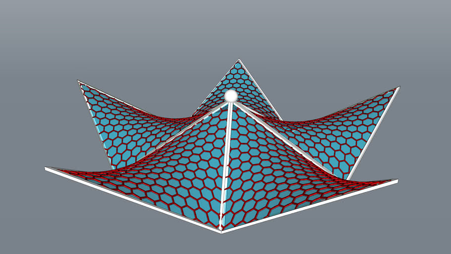 Estructura Paraboloide | 3D Warehouse