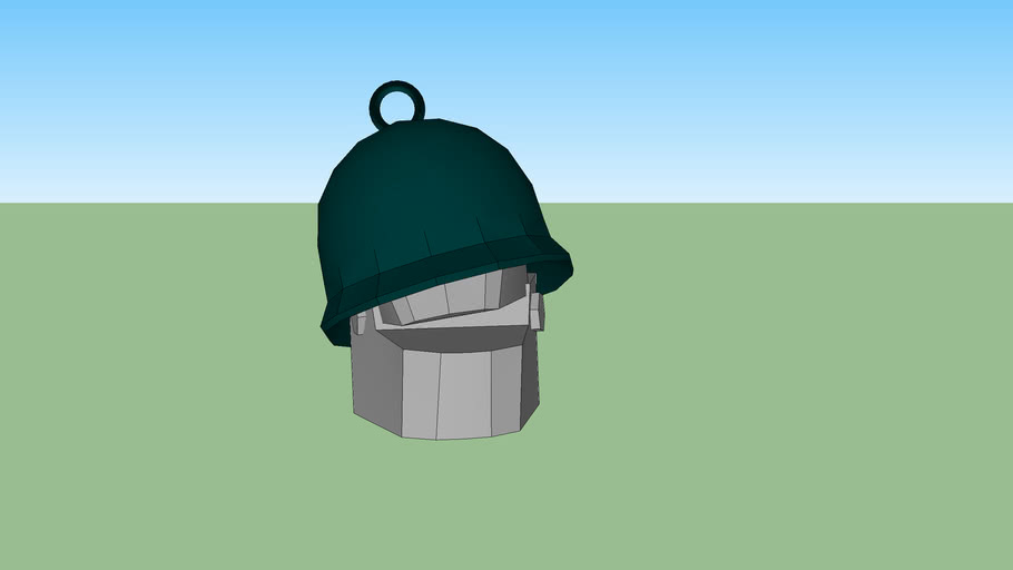 TF2 Soldier Botkiller Head | 3D Warehouse