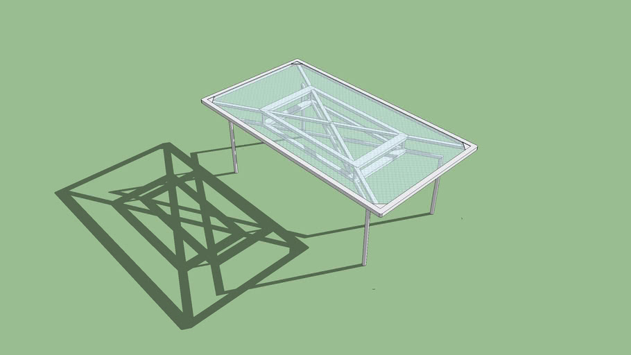 Glass Buffet Table | 3D Warehouse