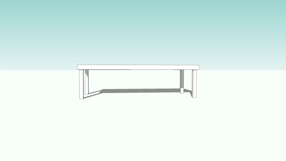 table basse simple | 3D Warehouse