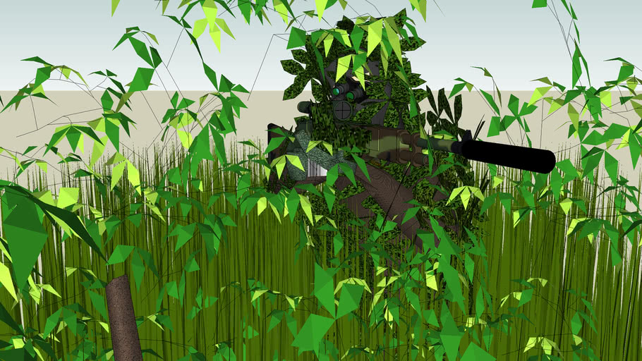 Ghillie Suite | 3D Warehouse