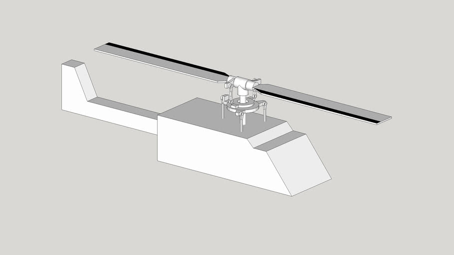How helicopter rotor blades works | 3D Warehouse