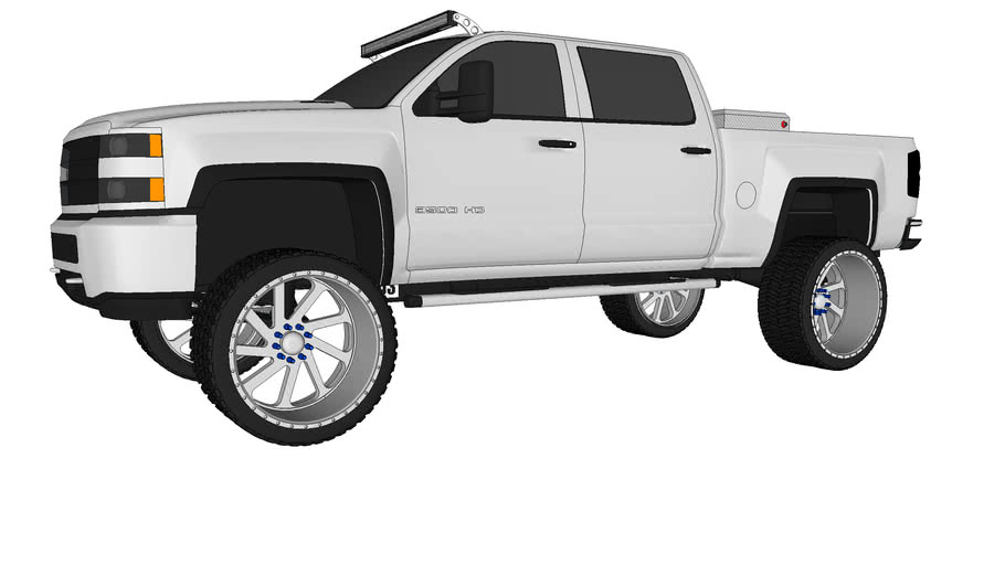 2015 Chevy 2500 HD 'SEMA BUILD' | 3D Warehouse