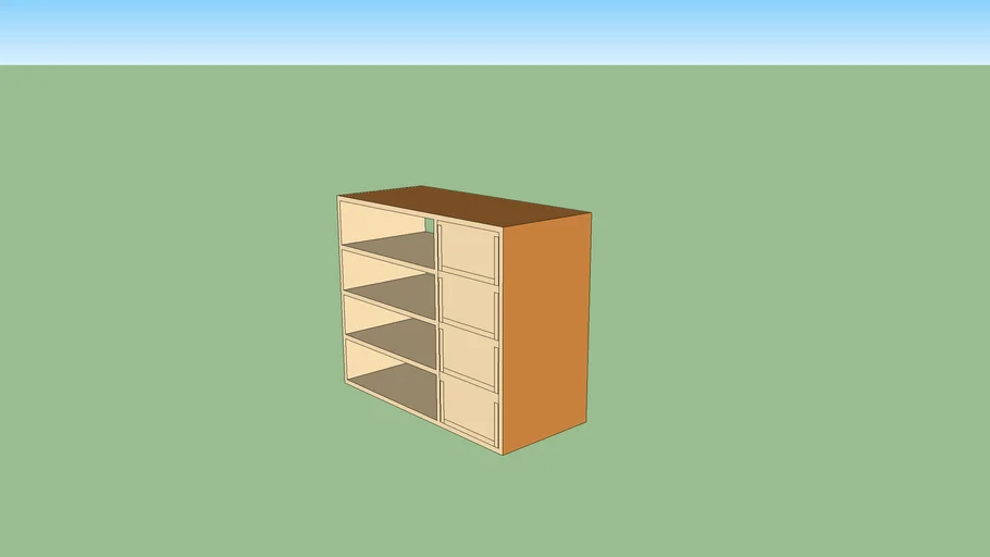 shoe rack | 3D Warehouse