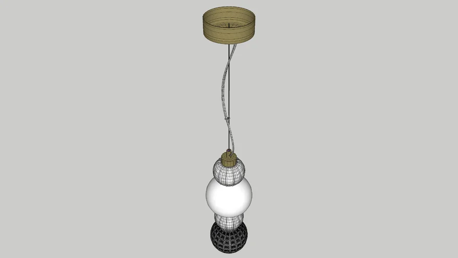 Pendant lamp Collar P069PL-L17G3K | 3D Warehouse
