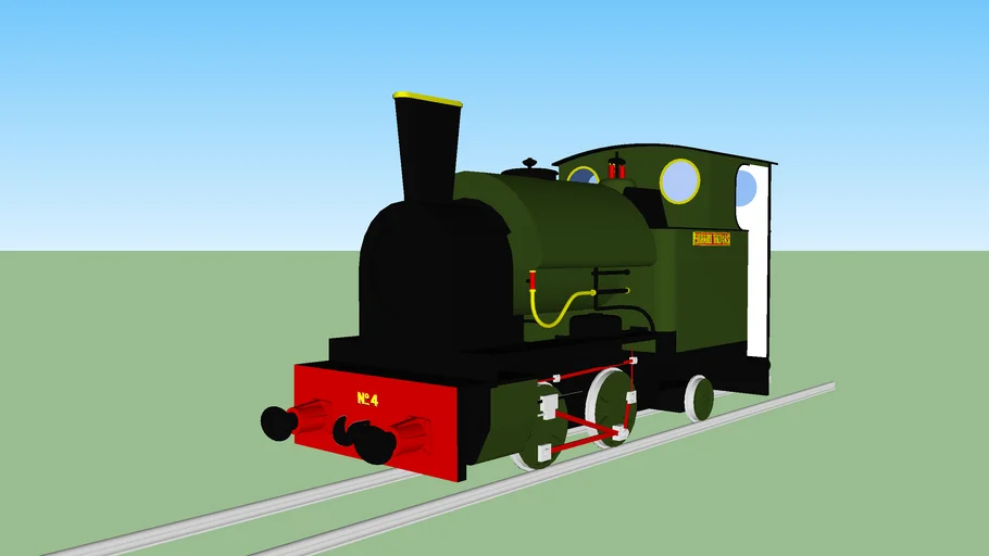 Talyllyn Railway No.4 ''Edward Thomas'' (1964) | 3D Warehouse