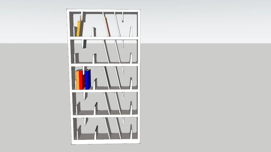 Book shelf | 3D Warehouse