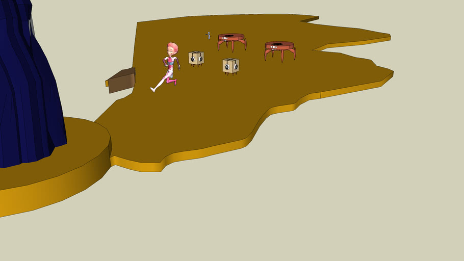 code lyoko. sector del desierto | 3D Warehouse