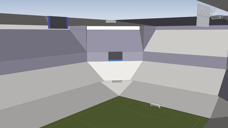 simple football stadium | 3D Warehouse