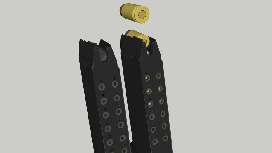 Glock 19 Magazines | 3D Warehouse