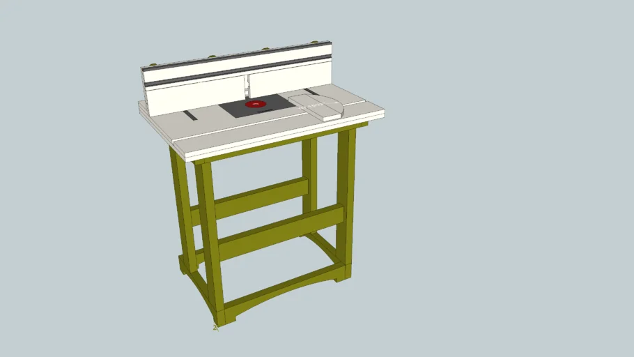 ROUTER TABLE | 3D Warehouse