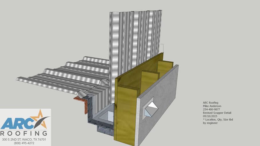 Gutter Liner | 3D Warehouse