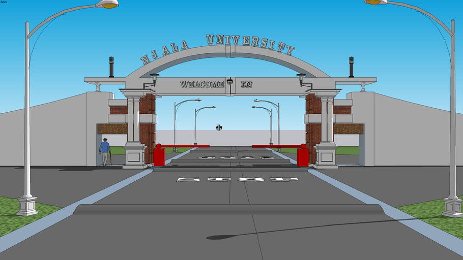Njala University toll gate | 3D Warehouse