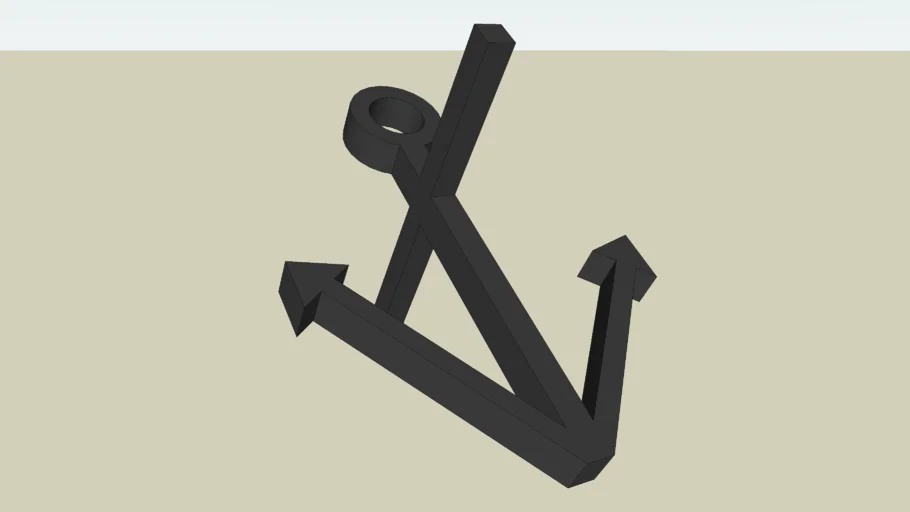 giant ship anchor | 3D Warehouse