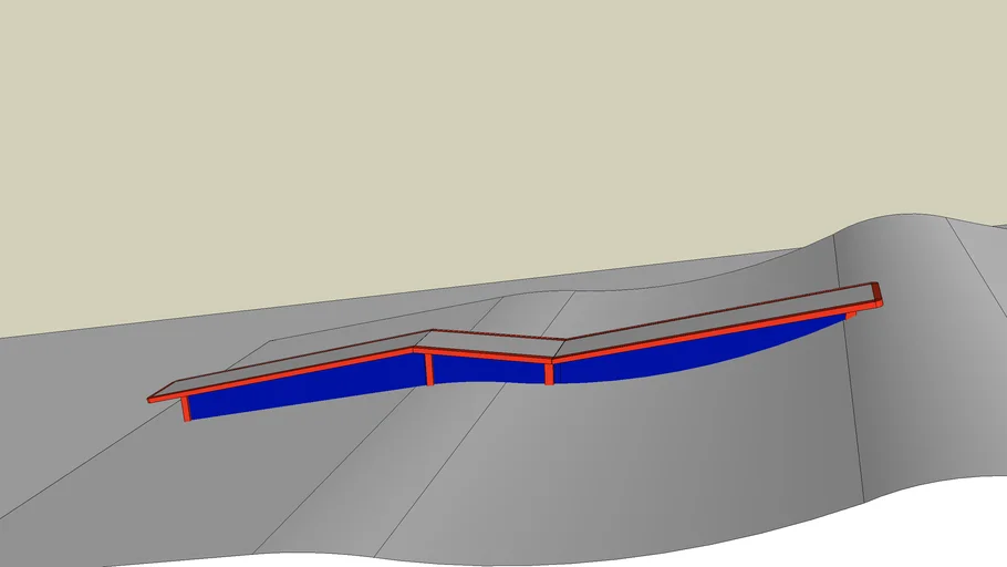 down flat down box | 3D Warehouse
