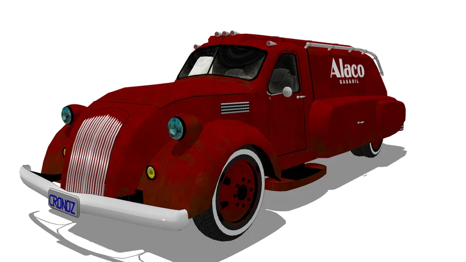 Dodge Fuel Truck Alaco 1939 | 3D Warehouse