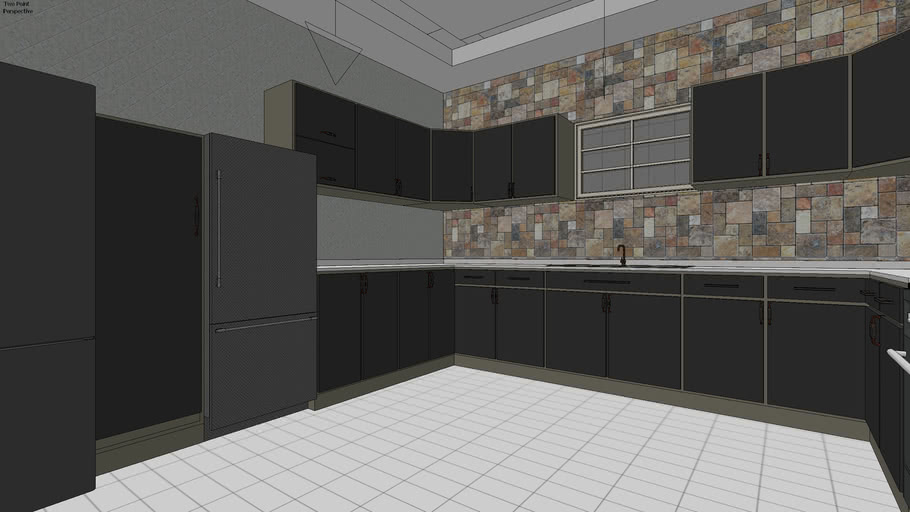 U shape kitchen | 3D Warehouse