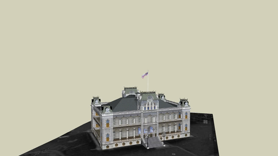  Iolani Palace 3D Warehouse