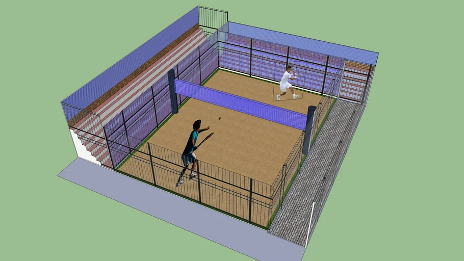 quadra tenis | 3D Warehouse