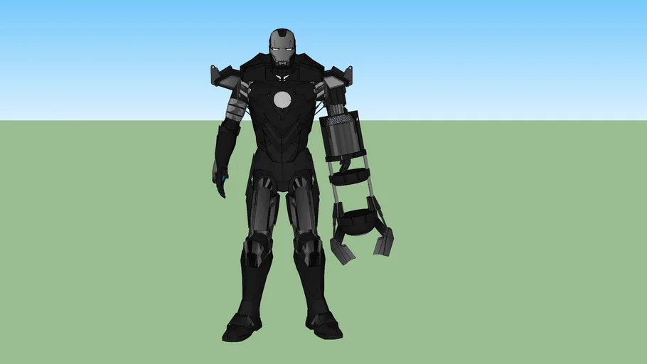 IRON MAN MARK 34 SOUTHPACK | 3D Warehouse