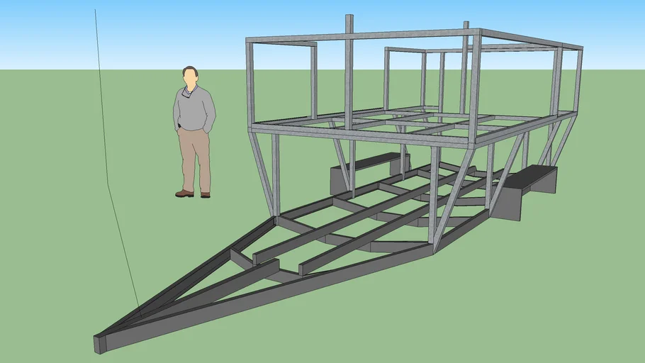 Pirate Boat Trailer | 3D Warehouse