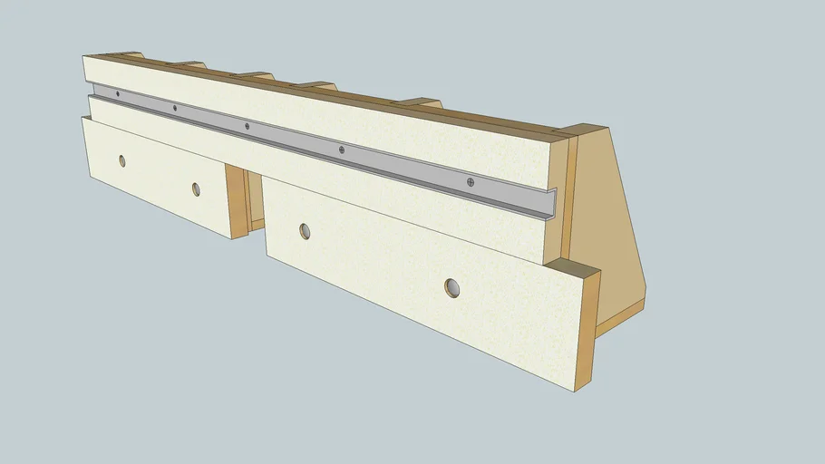 Router Table Fence | 3D Warehouse