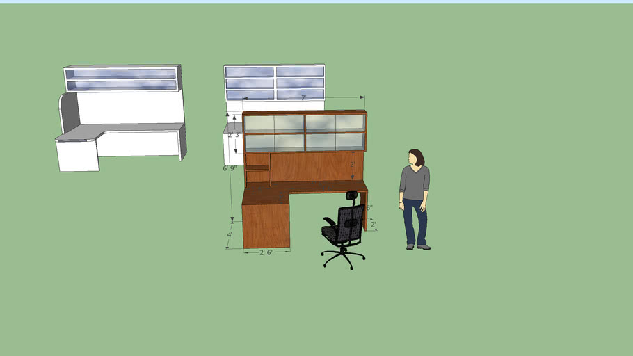 Study table | 3D Warehouse