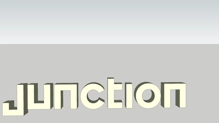 Junction Logo Green | 3D Warehouse