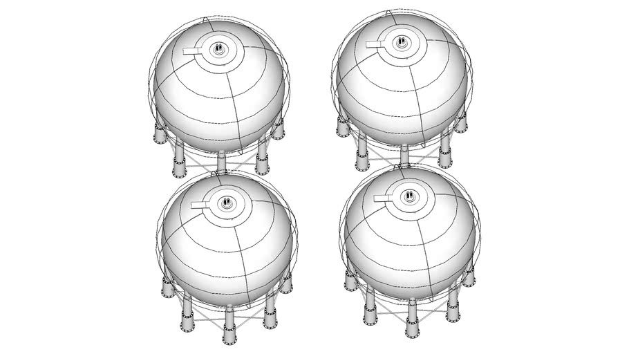 Spherical Tank | 3D Warehouse