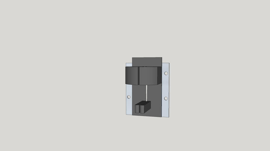 card reader and bracket | 3D Warehouse