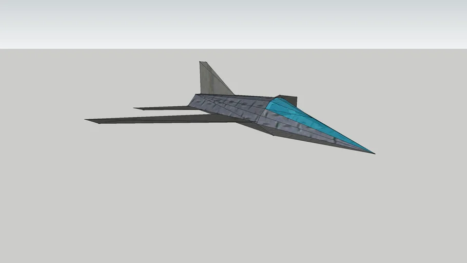 Supersonic Jet | 3D Warehouse