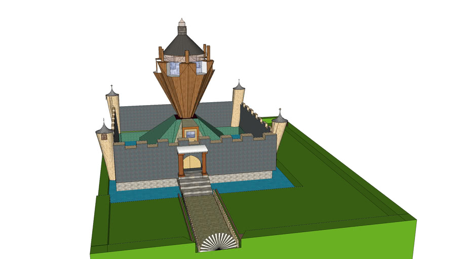 round castle | 3D Warehouse