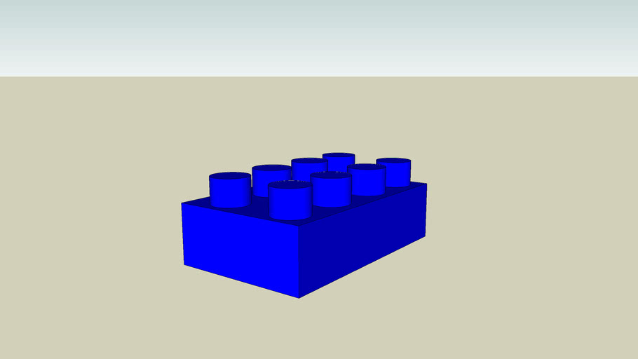 Lego Brick | 3D Warehouse