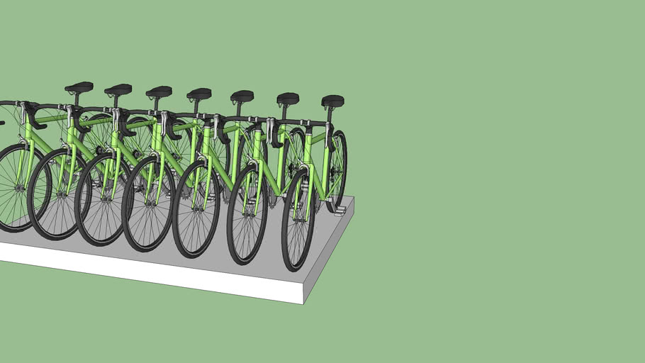bike display platform | 3D Warehouse