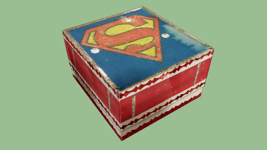 Superman Box | 3D Warehouse