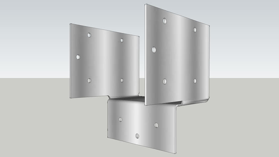 Simpson Strong Tie HH4 Header Hanger | 3D Warehouse