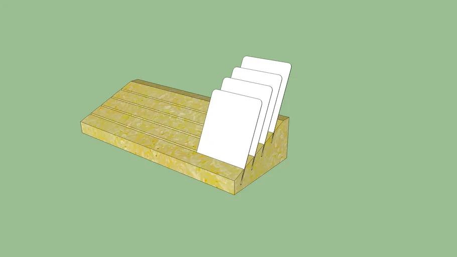 Playing Card Holder | 3D Warehouse