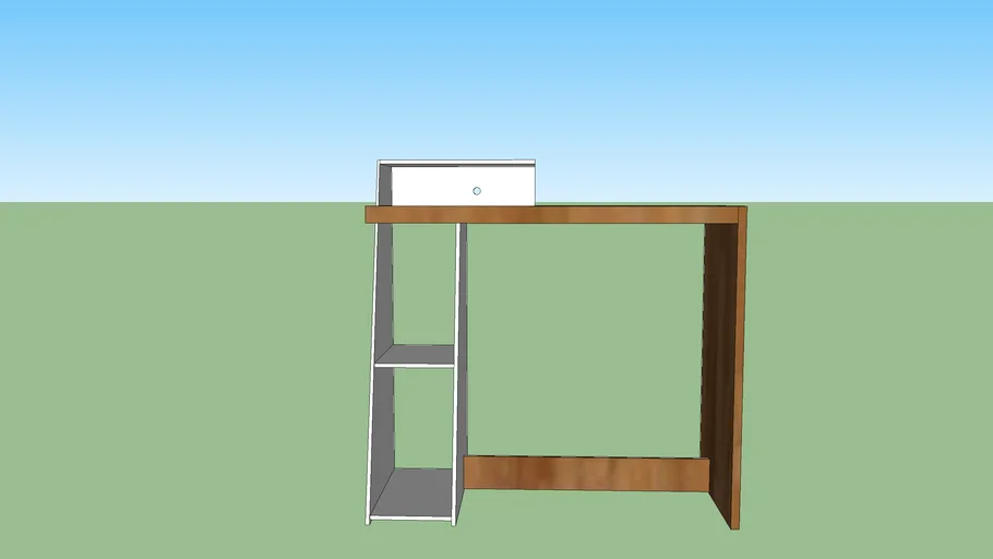 Mesa Simples para Computador | 3D Warehouse