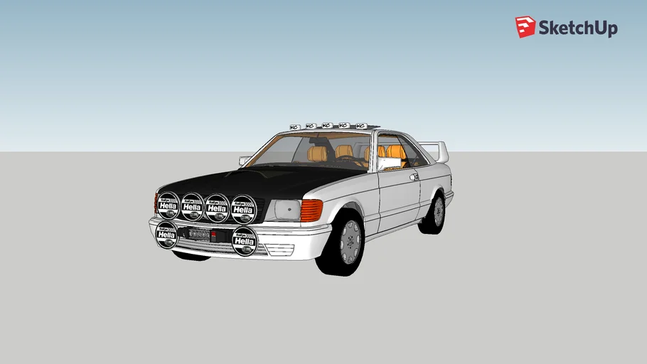 Mercedes SEC rally | 3D Warehouse