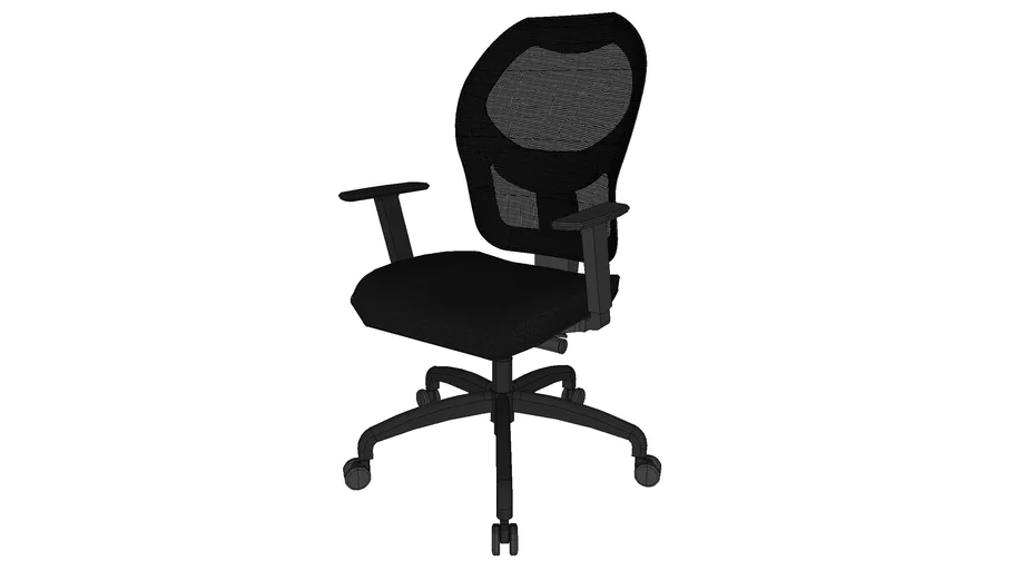 Mesh swivel office chair | 3D Warehouse