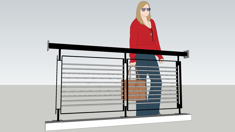 Railing for Veranda | 3D Warehouse