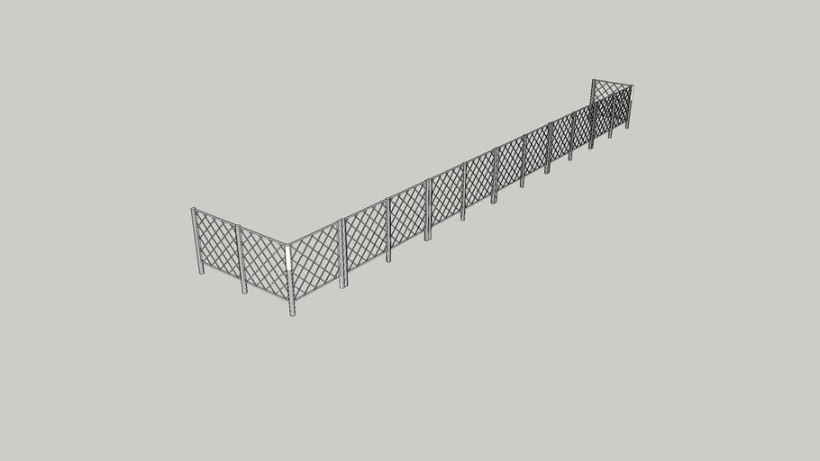 Safety fence | 3D Warehouse